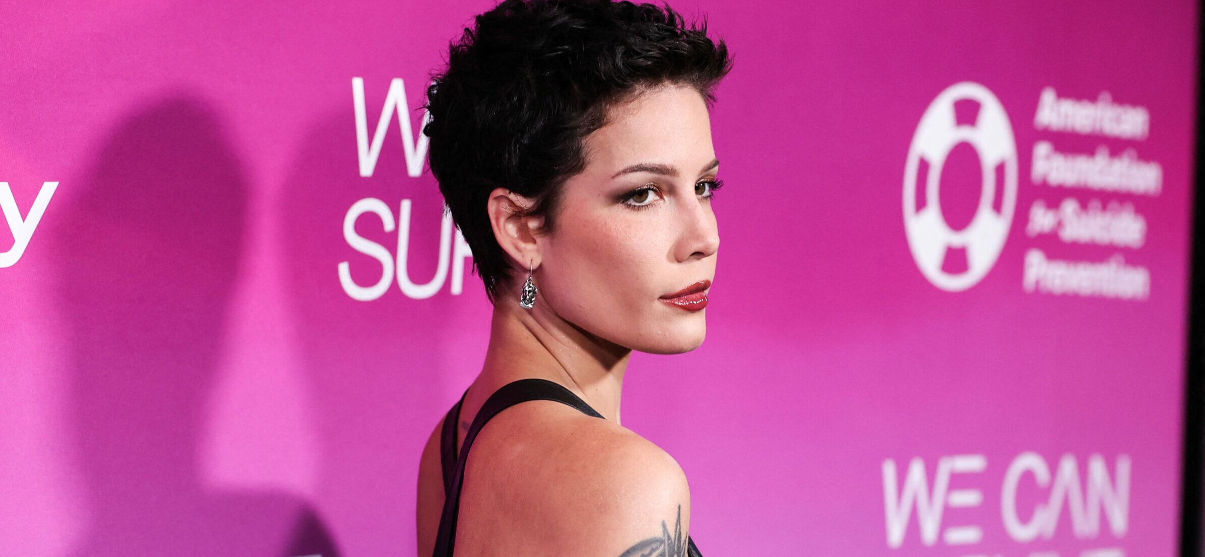 Halsey Teases Enviable Toned Abs For Paris Fashion Week