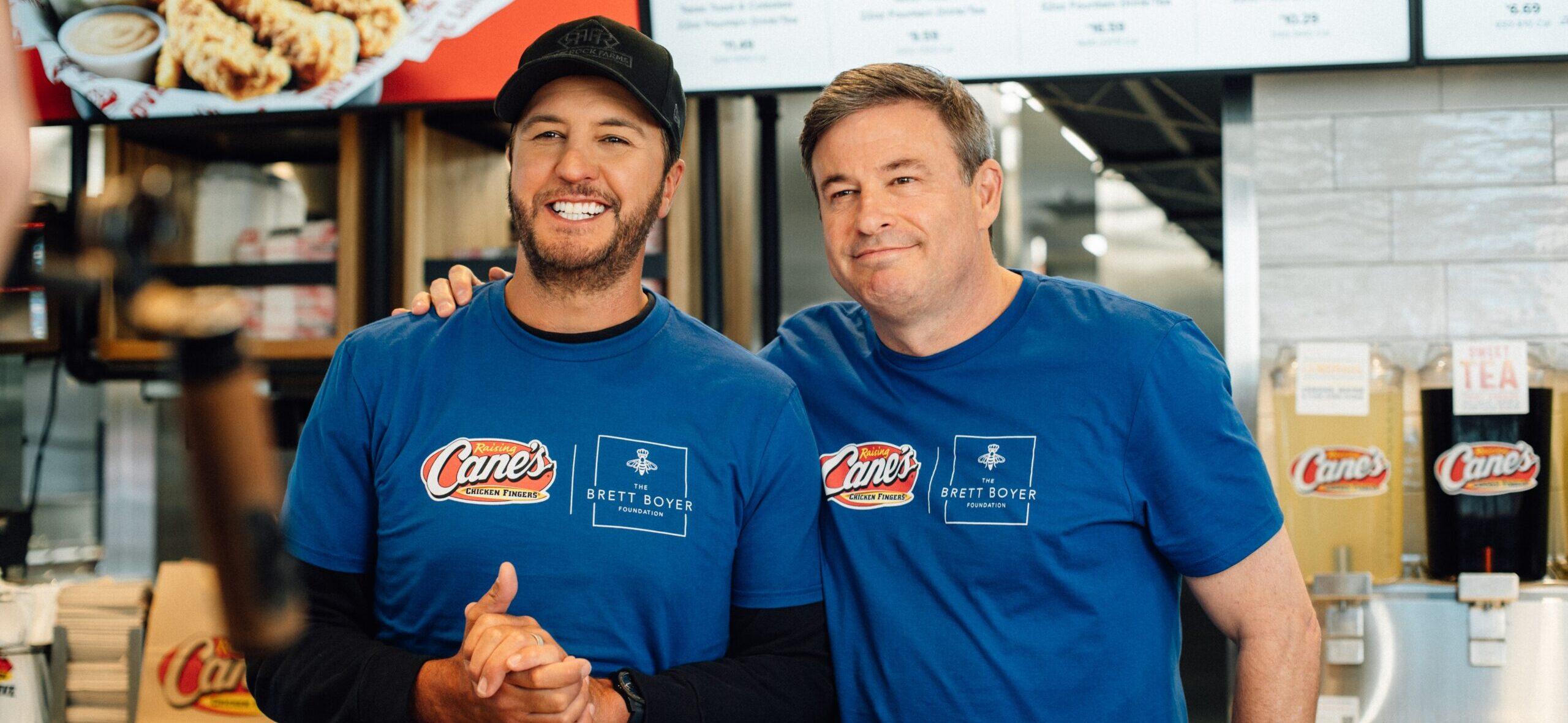Raising Cane’s Helps Luke Bryan Turn Heartache Into Hope With $1M Donation