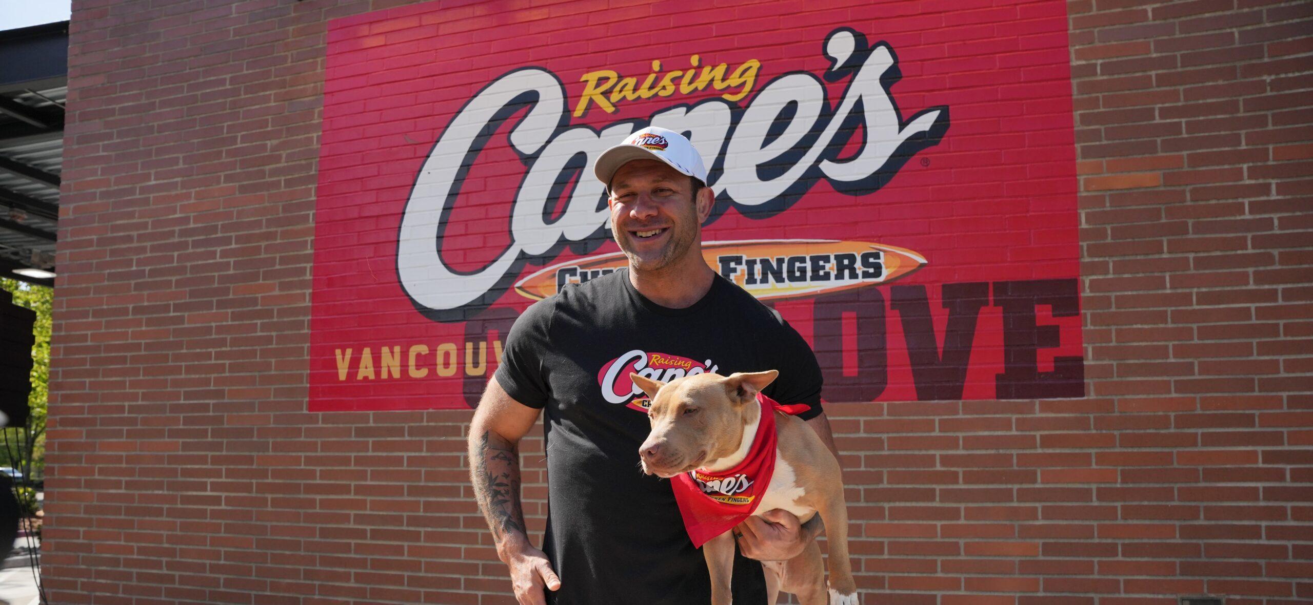 Lee Asher’s Rescue Pups Get The VIP Treatment After $100K Cane’s Donation