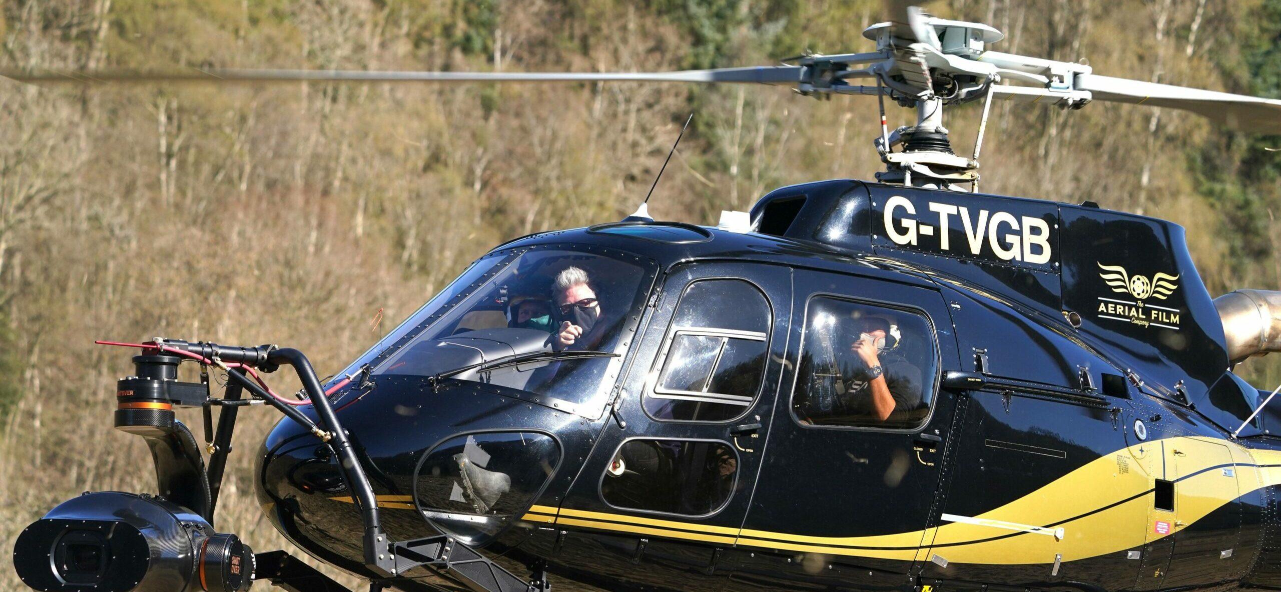 Tom Cruise Landed a Helicopter On Some Family's Lawn