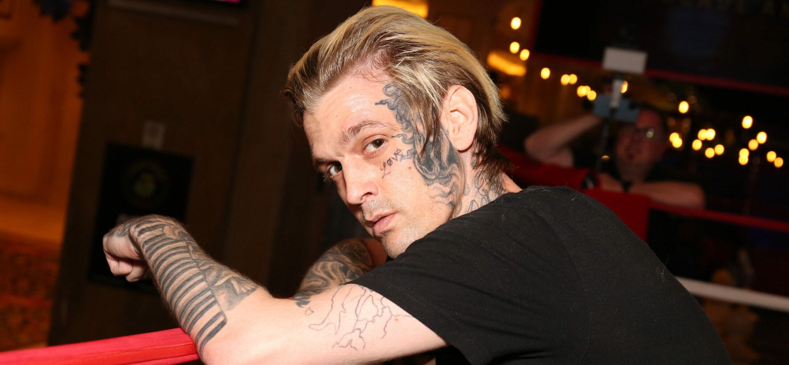 Aaron Carter Deletes Social Media Accounts Except OnlyFans