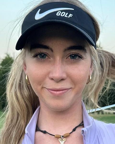 Golfer Grace Charis In Unzipped Tank Top Asks ‘Can I Borrow A Ball?’