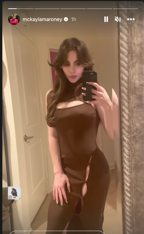 McKayla Maroney Pops Her Peach In Teasy Tangerine