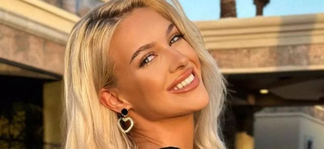 Veronika Rajek In Braless Dress Shows The Art Of Eye Contact
