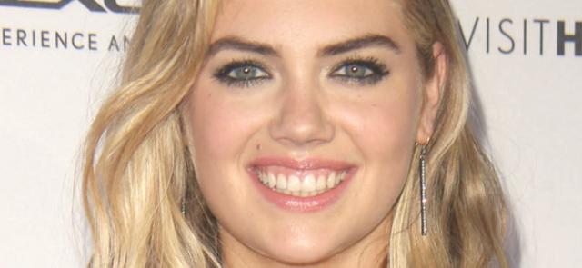 Kate Upton Exposing Chest In Wet Tee Shows Her 'Tice Nitties'