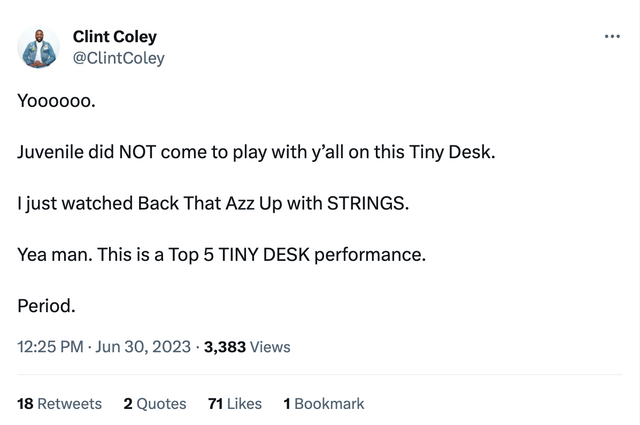 Rapper Juvenile's 'Back That Thang Up' Gets New Life