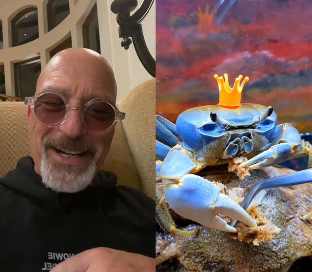 Howie Mandel Is A Fan Of Howie The Crab: 'What An Honor'