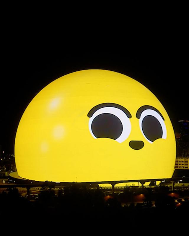 Las Vegas Sphere's Beloved Emoji Character Finally Has A Name