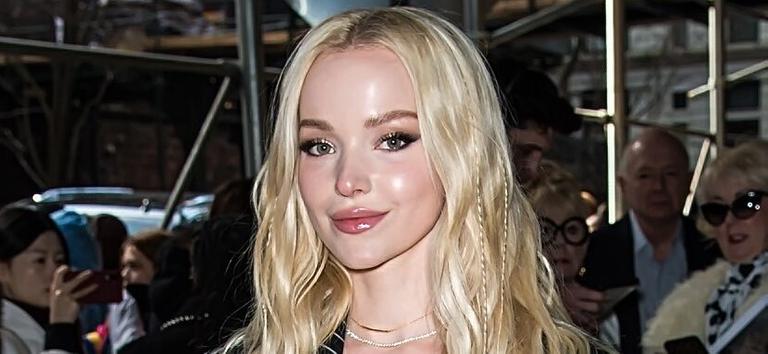 Dove Cameron Shows Instagram Her See-Through Black Bra