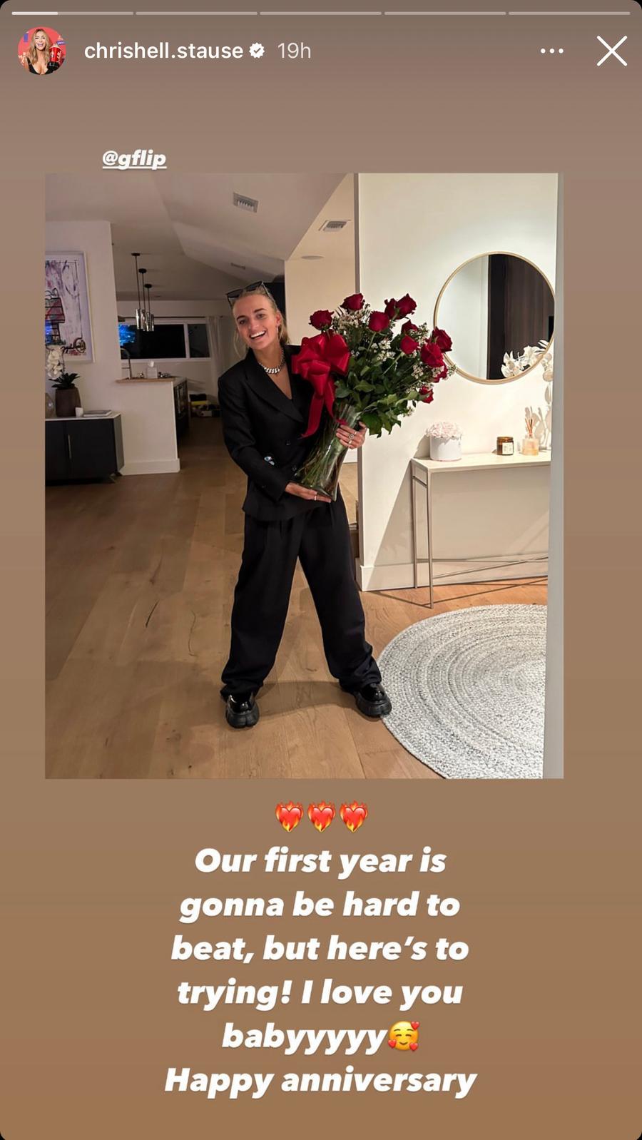 Chrishell Stause & G-Flip Celebrate First Anniversary As A Couple