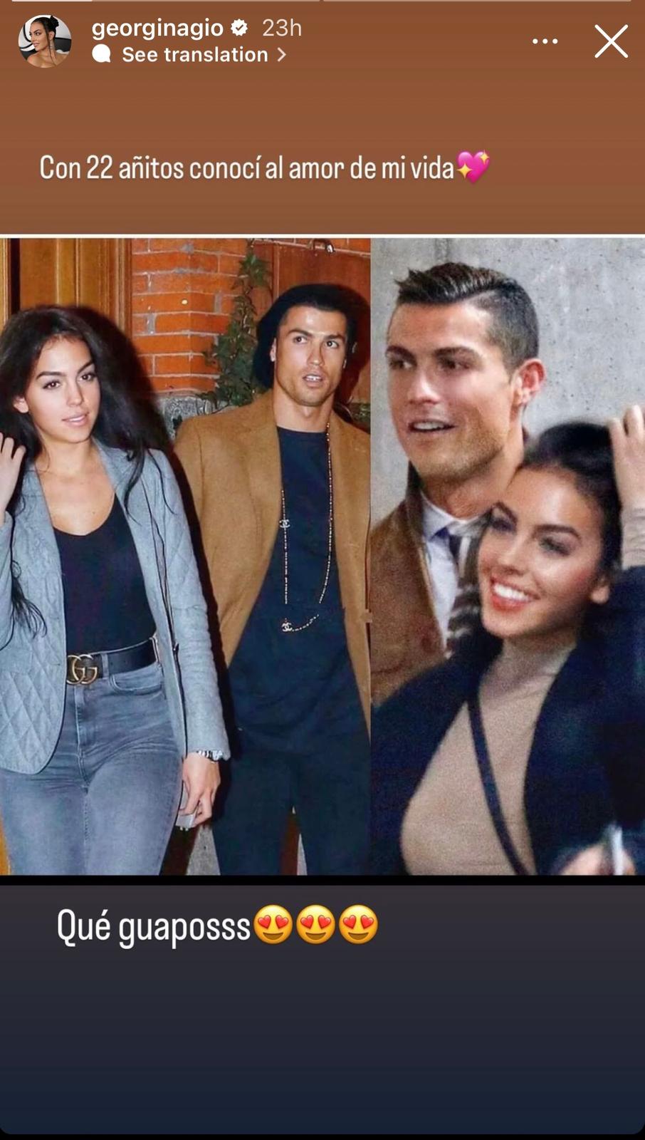 Georgina Rodriguez Remembers Early Days w/ Cristiano Ronaldo