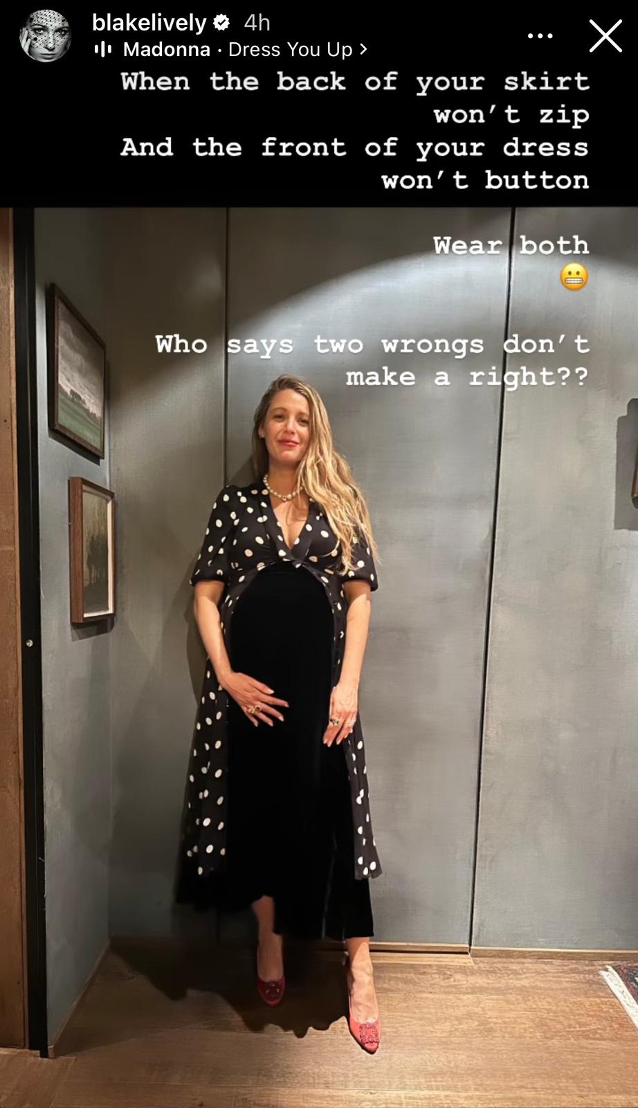 Blake Lively Gives Hilarious Wardrobe Malfunction Tip