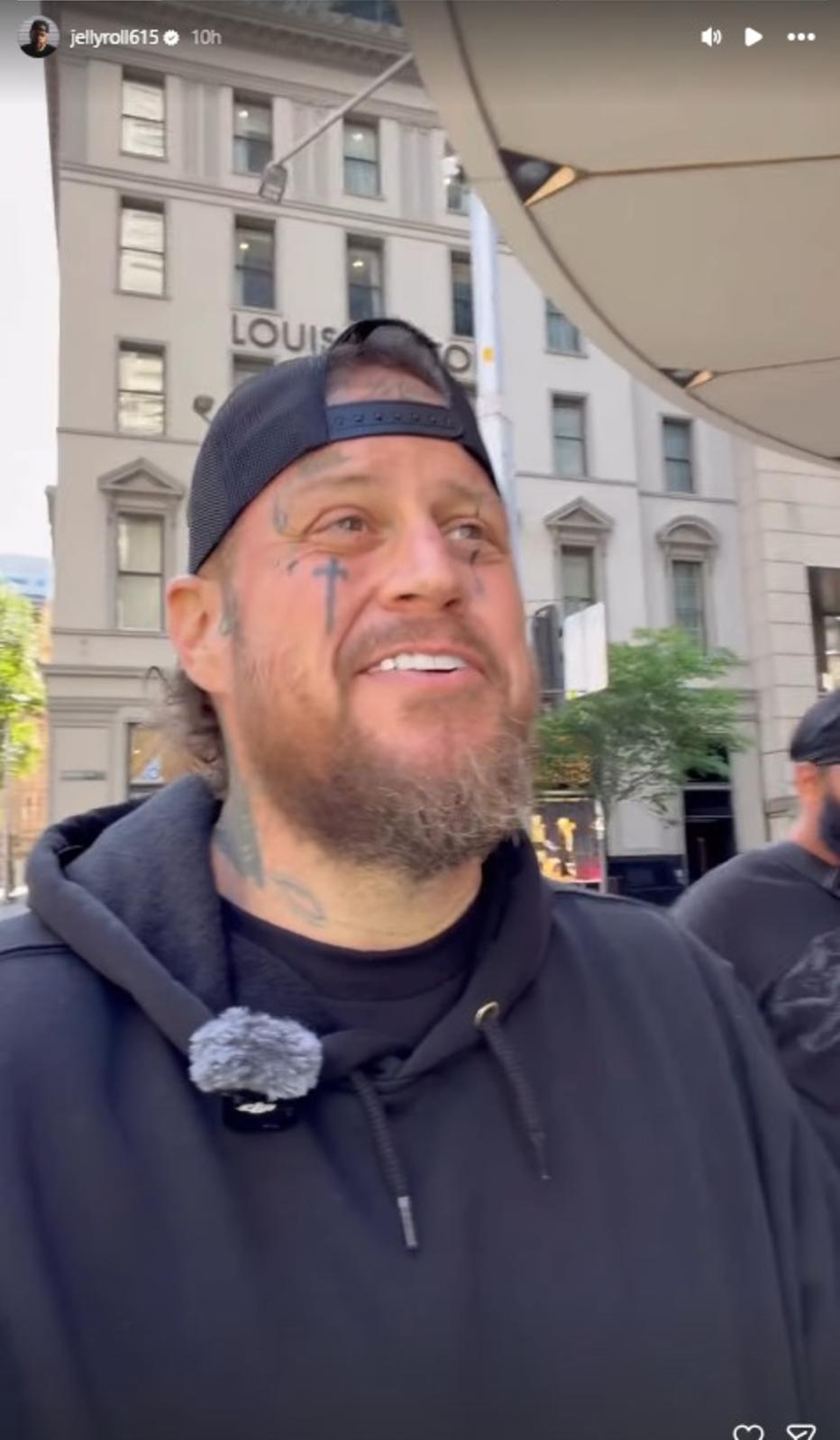 Jelly Roll Is 'Unrecognizable' As He Unveils Clean-Shaven Look