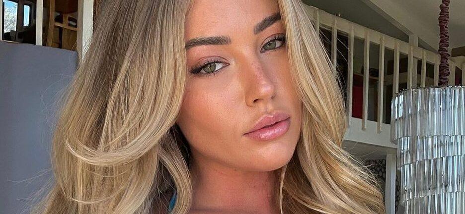 Model Jadelyn Breier Teases Plenty Of Skin In Her Sheer Lingerie