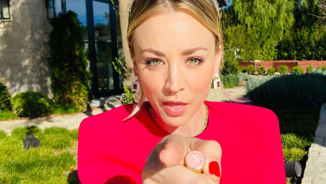 Kaley Cuoco Addresses 'Hickey' During Late-Night Pillow Talk - The Blast