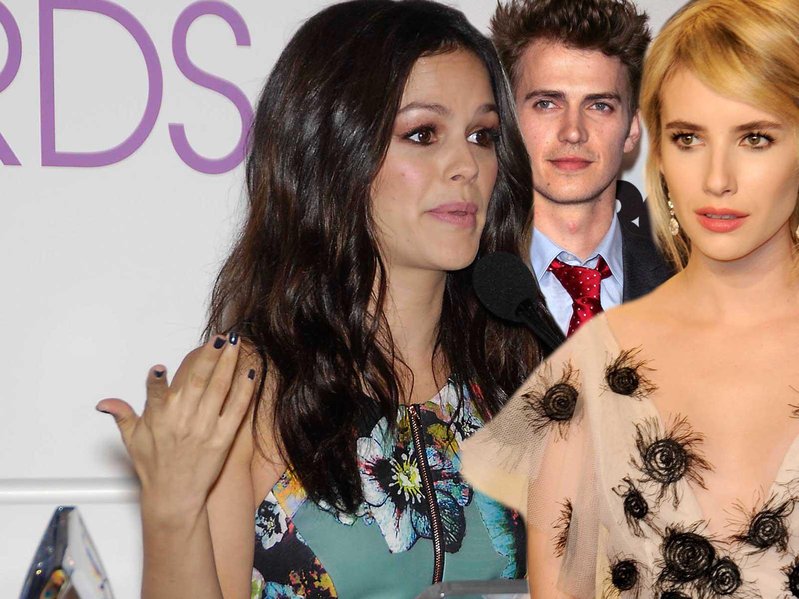 Rachel Bilson's Awkward Run-In with Emma Roberts, Days After Hayden ...