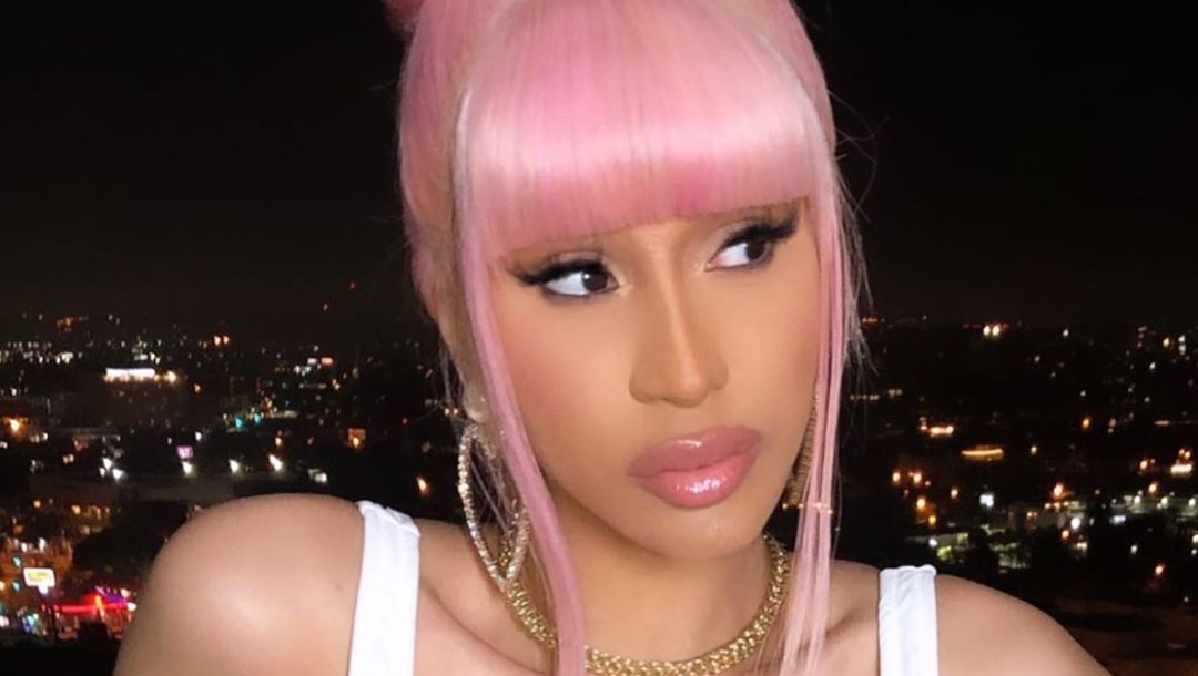 Cardi B Sizzles Spread Eagle In $2500 Neon Green Thigh-High Boots ...