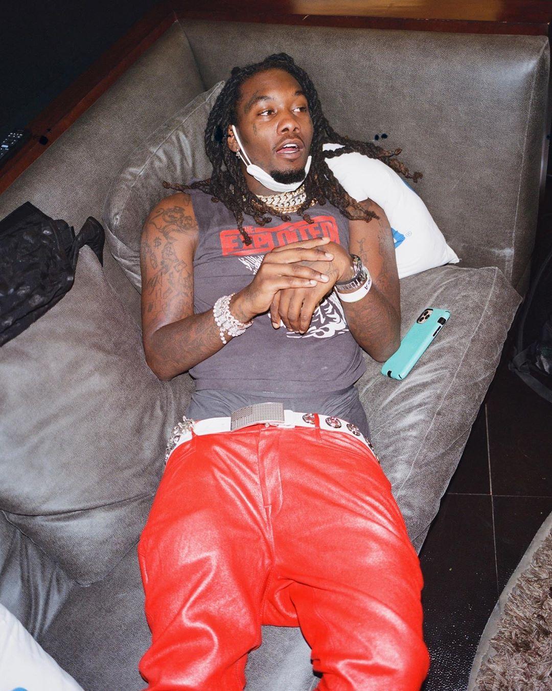 Rapper Offset Spotted For First Time Since Cardi B Filed For Divorce ...