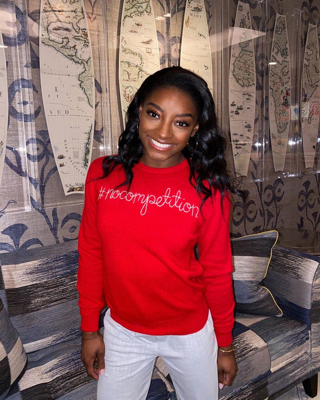 Simone Biles Goes Instagram Official With New 'Boo' In Sheer Shirt ...