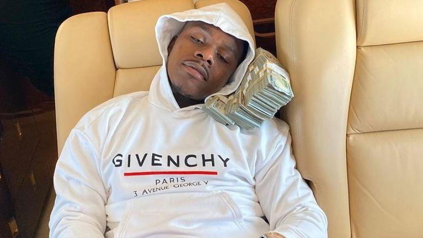 DaBaby Shows Off Huge Iced Out Baby Pendant - The Blast