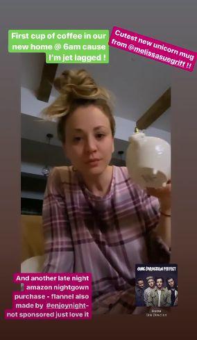 Kaley Cuoco Looks Drop-Dead Gorgeous In Amazon Nightgown: 'Good Night ...