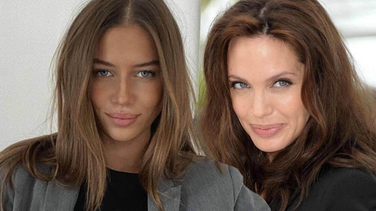 Brad Pitts 27 Year Old Girlfriend Nicole Poturalski Sizzles While