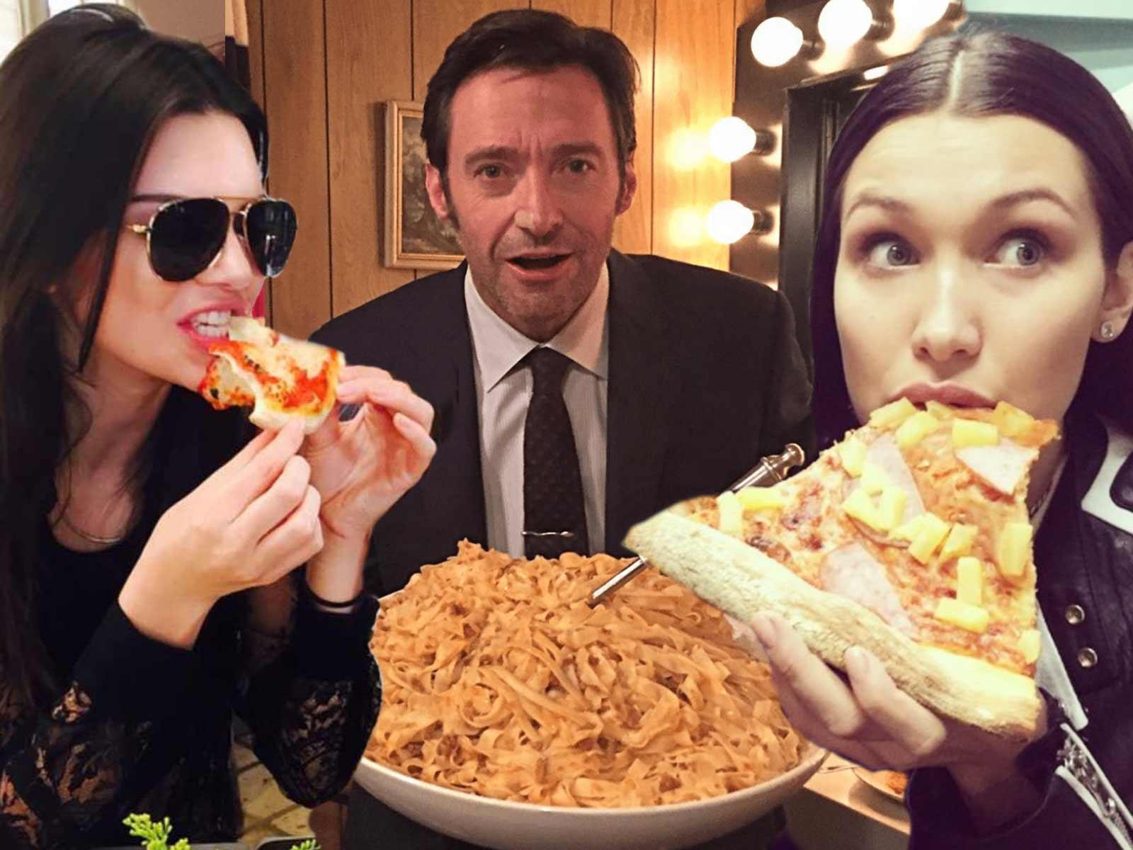 Our Favorite Celebrities Scarf Down Italian For Pizza & Pasta Month ...