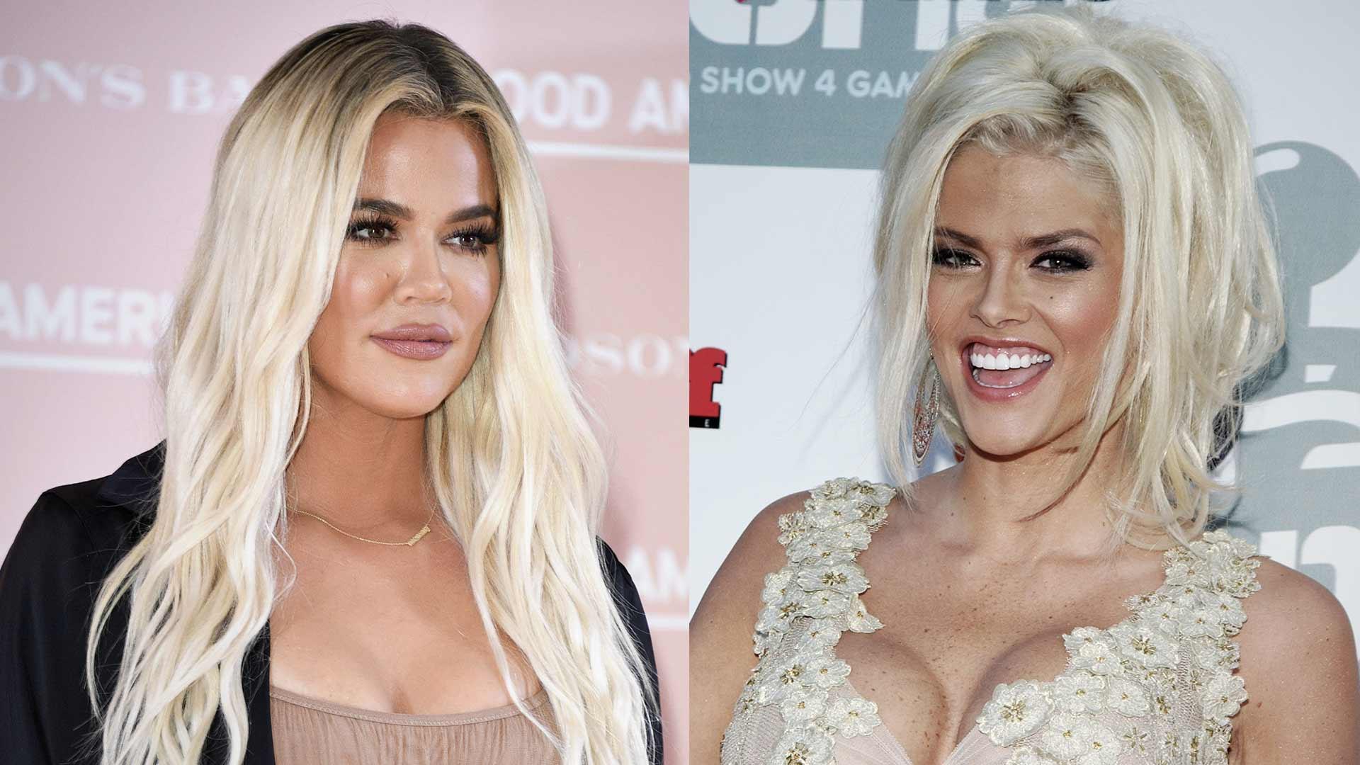 Khloé Kardashian Channels The Late Anna Nicole Smith With Iconic Look ... Khloé Kardashian Channels The Late Anna Nicole Smith With Iconic Look ...