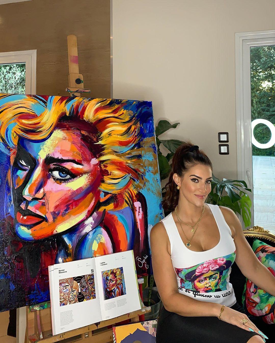 Drake's Baby Mama Shows Off Her Artistic Talents - The Blast