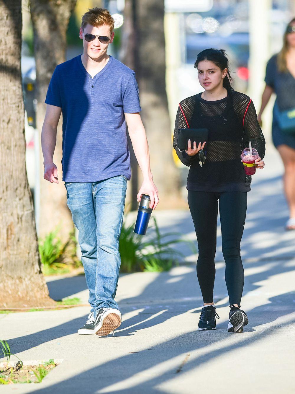 Ariel Winter Knocks The Paparazzi Dead In Skintight Overalls On L.A ...
