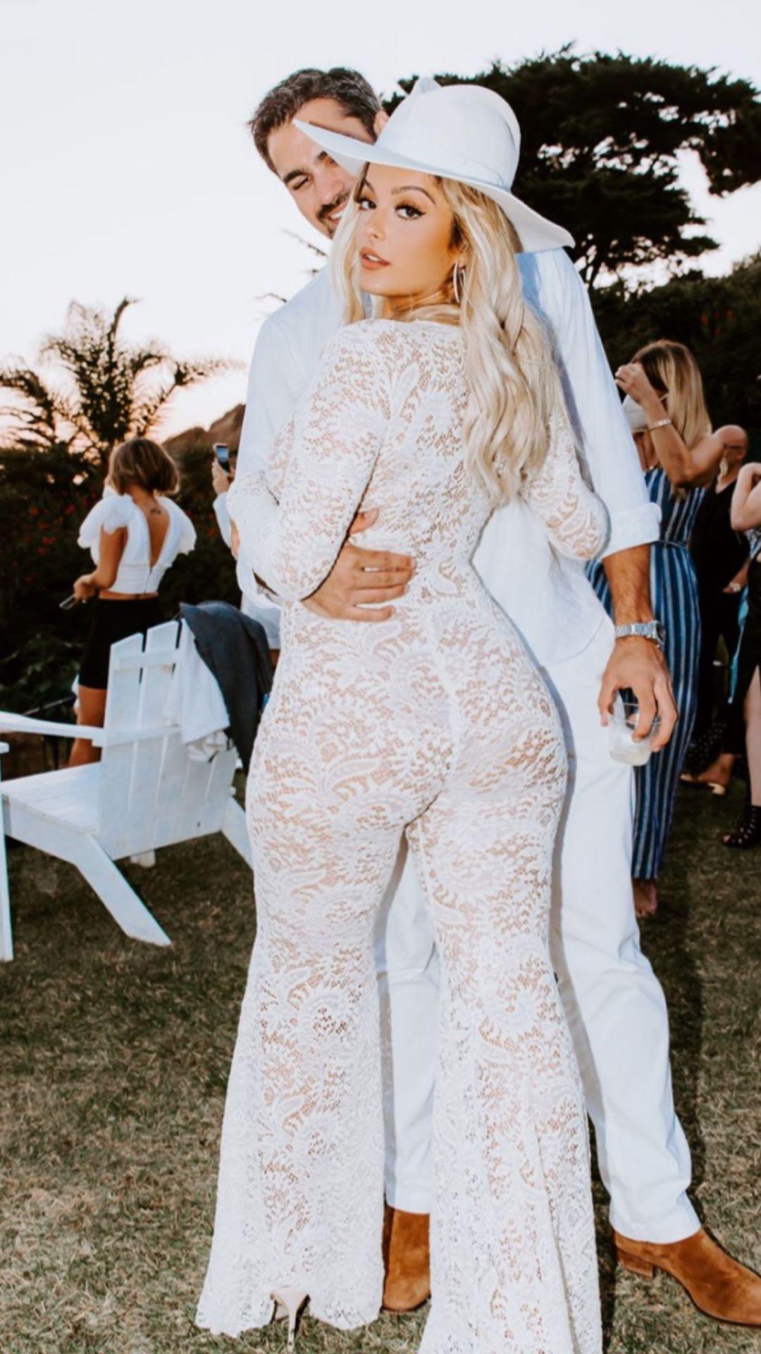 Bebe Rexha Flaunts Natural Booty In Chic Lace Bodysuit With New Boy Toy ...