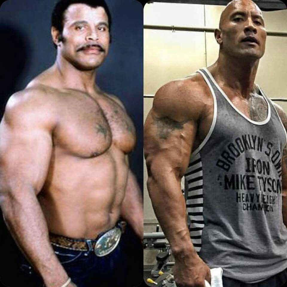 The Rock's Childhood Throwback In Dad's Wrestling Outfit Is The Best ...