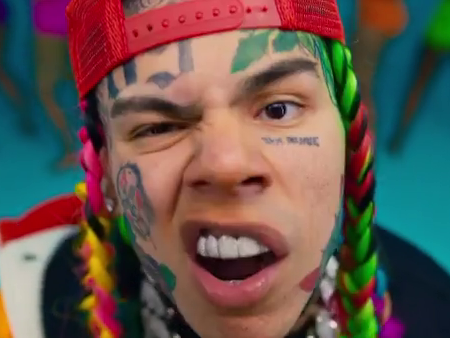 Tekashi 6ix9ine's New Music Video Features Giant 'Finding Nemo' Diamond ...