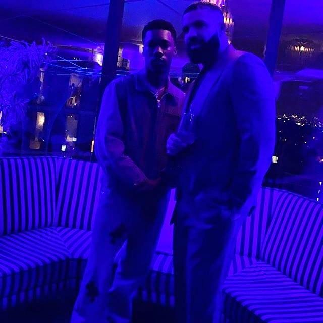 Drake Parties In LA For His 34th Birthday - The Blast