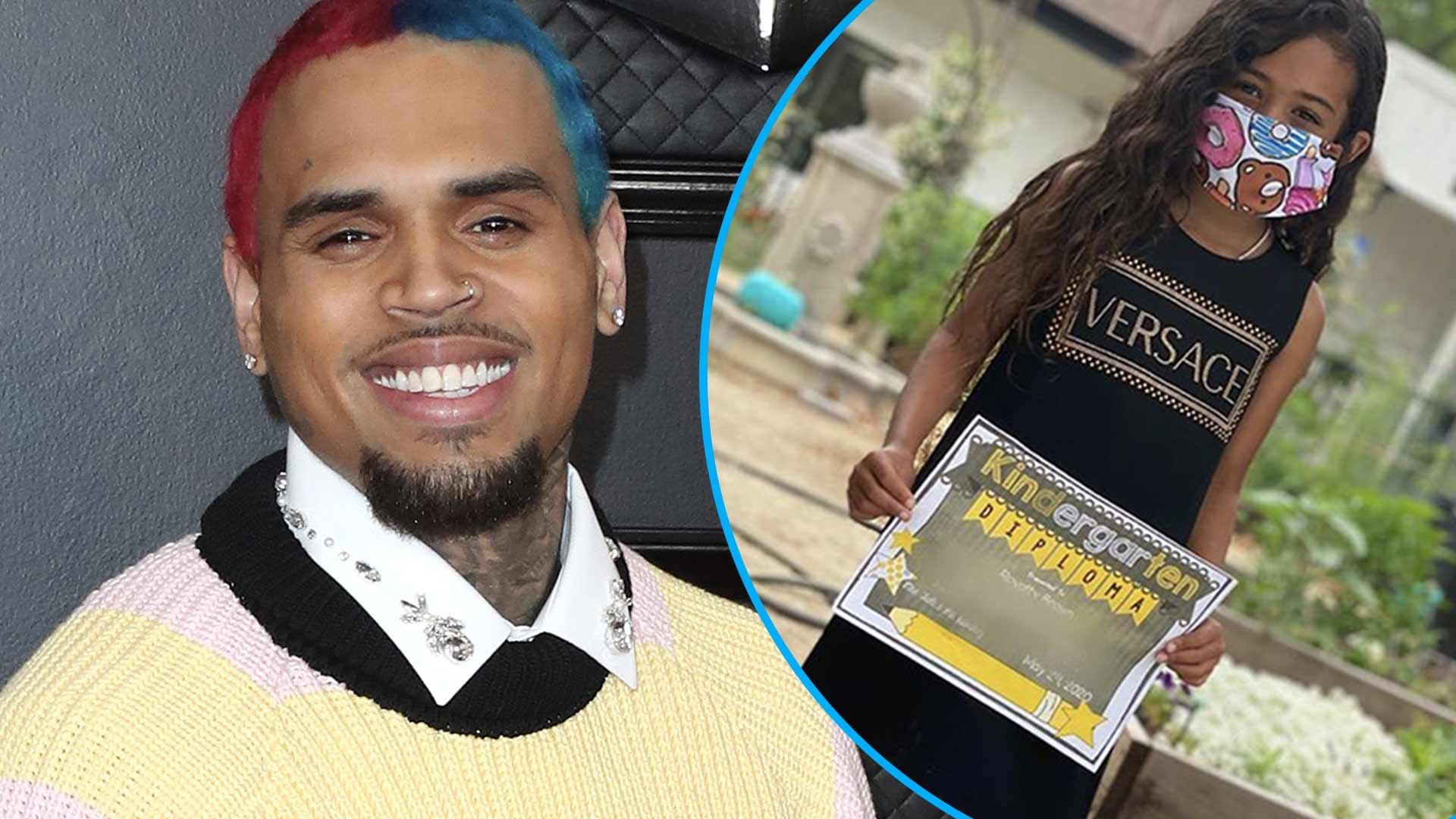 Chris Brown & Nia Guzman's Daughter, Royalty, Graduates Kindergarten ...