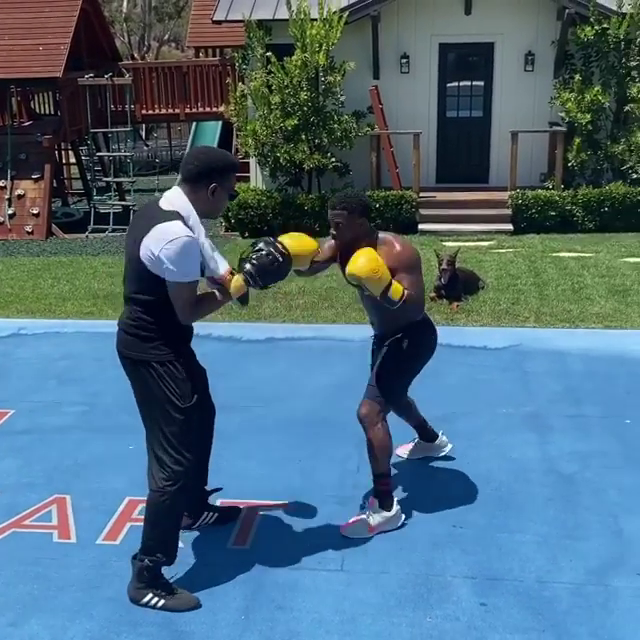 Kevin Hart Shows Off Impressive Boxing Skills And Chiseled Arms During ...