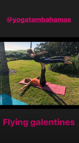 Kelly Ripa Shows Off Jaw-Dropping Gym Body In 'Flying' Yoga Pic - The Blast