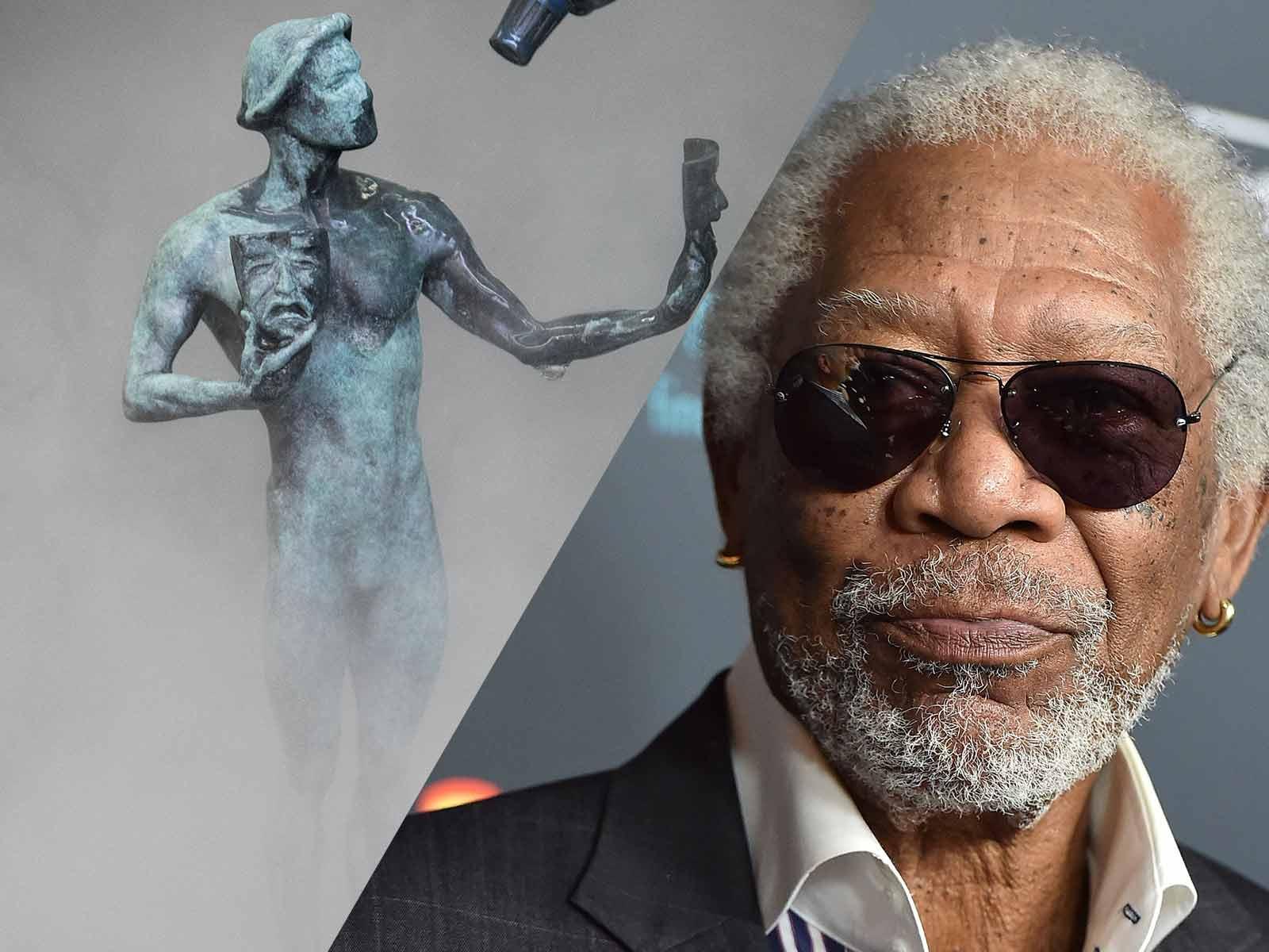 Morgan Freeman Calls Out 'Gender Specific' SAG Statue - The Blast